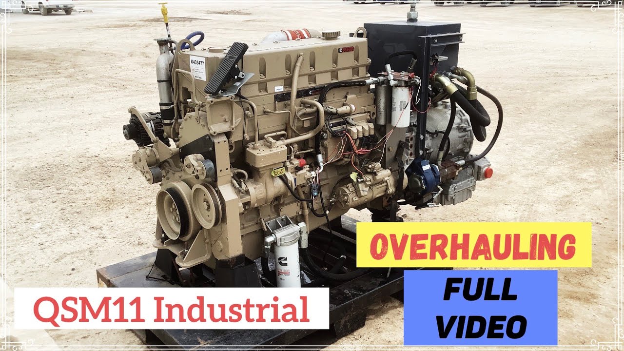 Cummins QSM11 overhauling full informative video #shortsvideoviral # ...