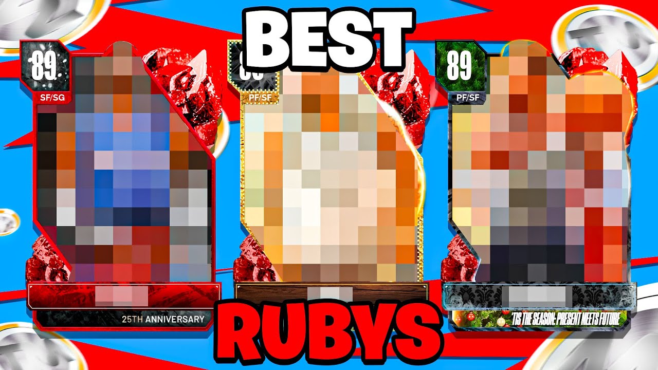 Top Ruby Gems: Mastering the Salary Cap with the Best NBA 2K24 MyTeam Ruby Cards! - YouTube