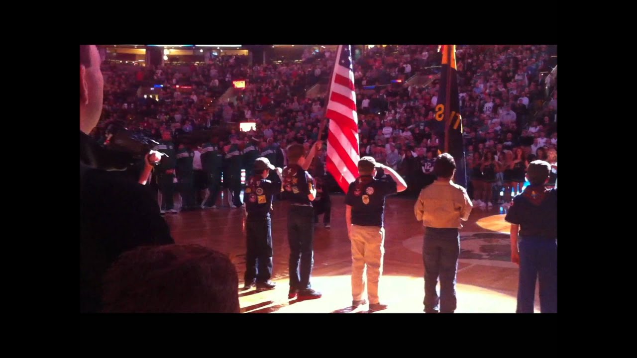 Southborough Cub Scout Color Guard - YouTube