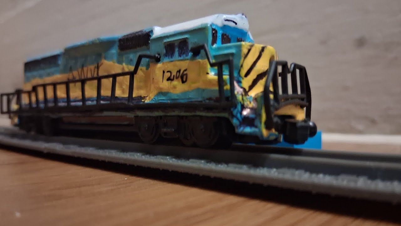 Unstoppable AWVR 1206 in arklow remake (1206 custom paint revealed ...