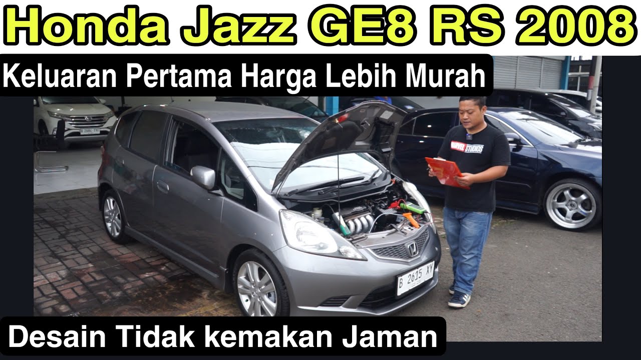 Honda jazz GE8 RS 2008 ~ Jasa inspeksi Mobil Bekas ~ Yudha Ghani Mobil - YouTube