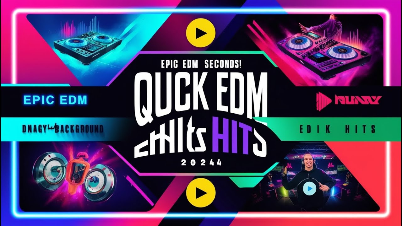 High-Energy EDM Shorts | Short Electronic Dance Music for Parties - YouTube