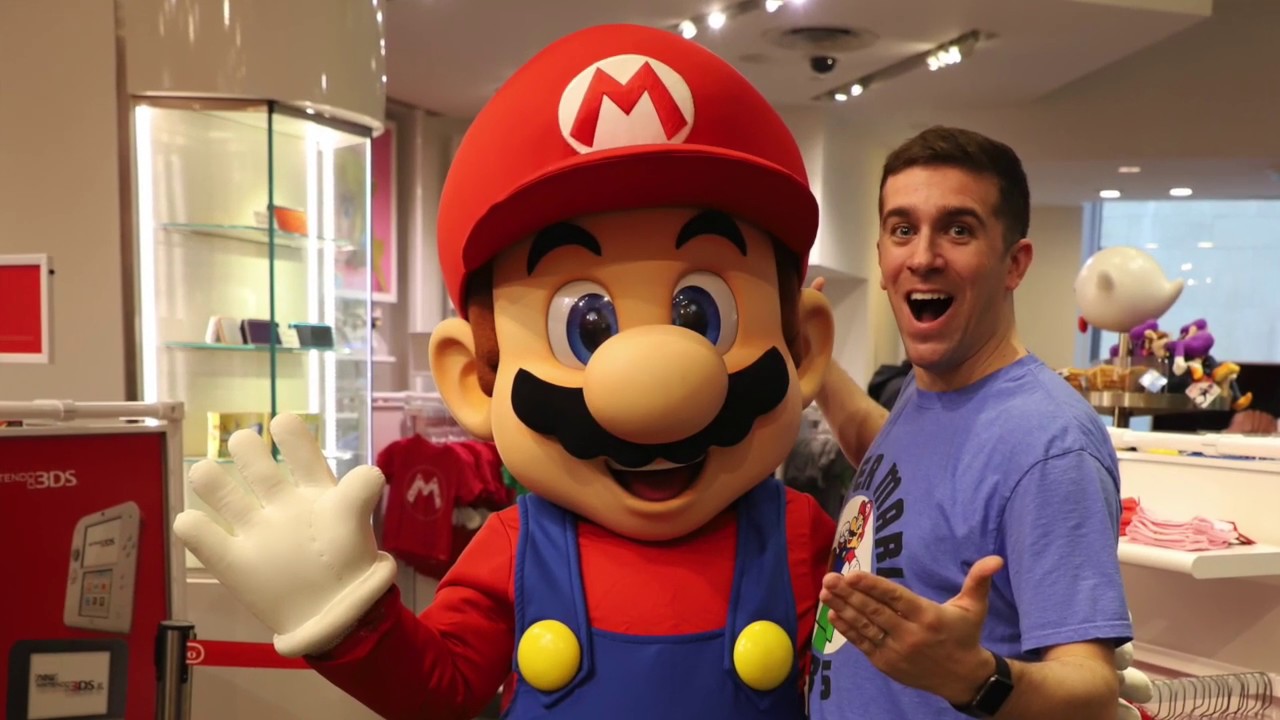 Celebrating Mario Day 2019 at Nintendo, NY - #MAR10Day 2019 - YouTube