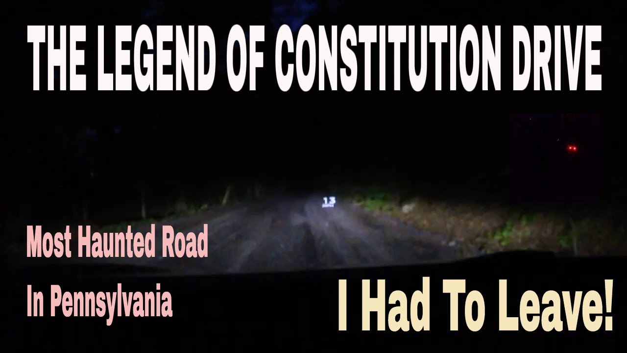 Constitution Drive URBAN LEGEND | Most Haunted Road in PA (Allentown ...