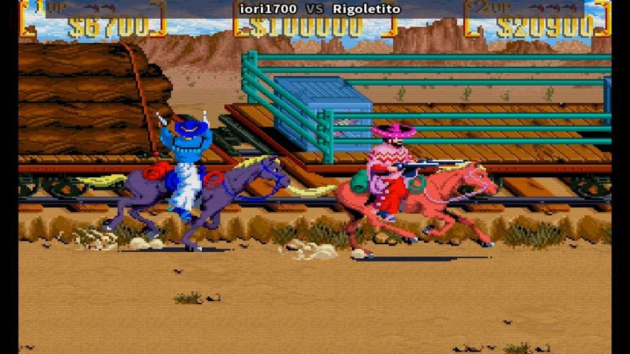 Sunset Riders - Konami 1991 - Arcade - BILLY & CORMANO - 2 players 1 ...