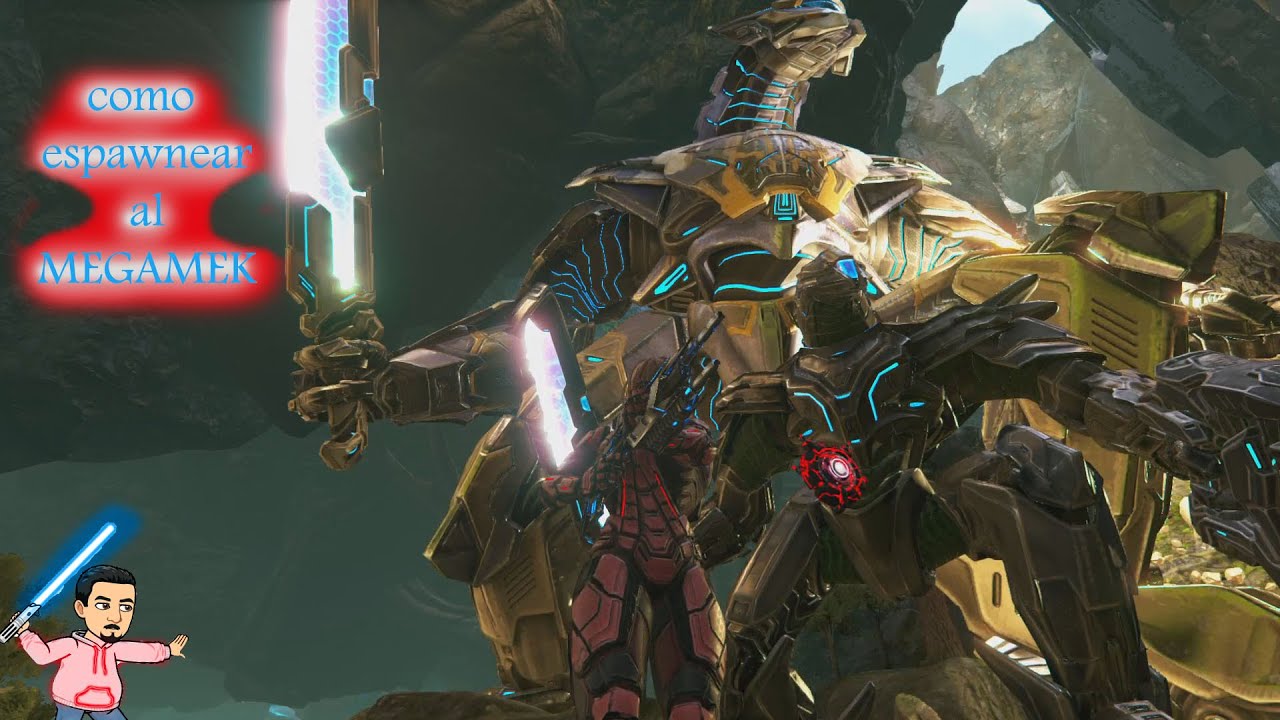 ARK | TRUCOS SECRETOS Y COAMNDOS| COMO ESPAWNEAR AL MEGAMEK OJO TIENE ...