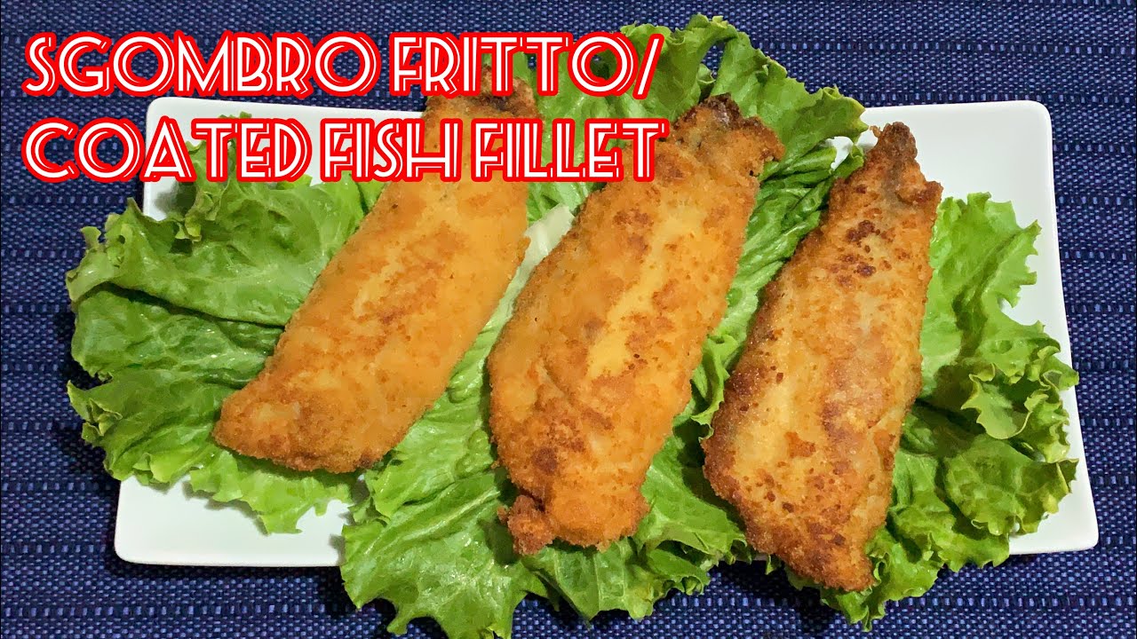 SGOMBRO FRITTO/COATED FISH FILLET - YouTube