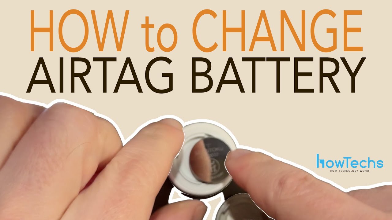 How to Change the CR2032 Battery in an Apple AirTag - YouTube