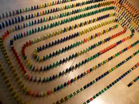 A Rectangular Domino Spiral - YouTube