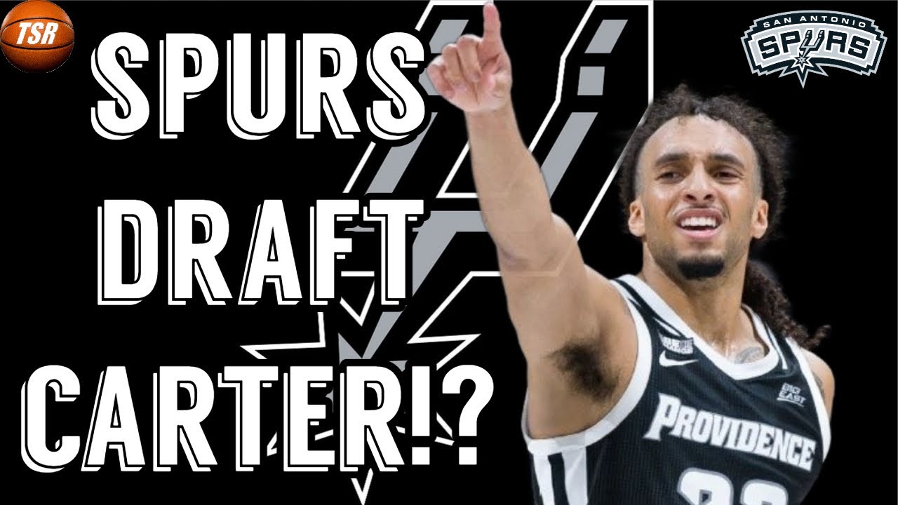 San Antonio Spurs Draft Devin Carter! ?San Antonio Spurs News - YouTube