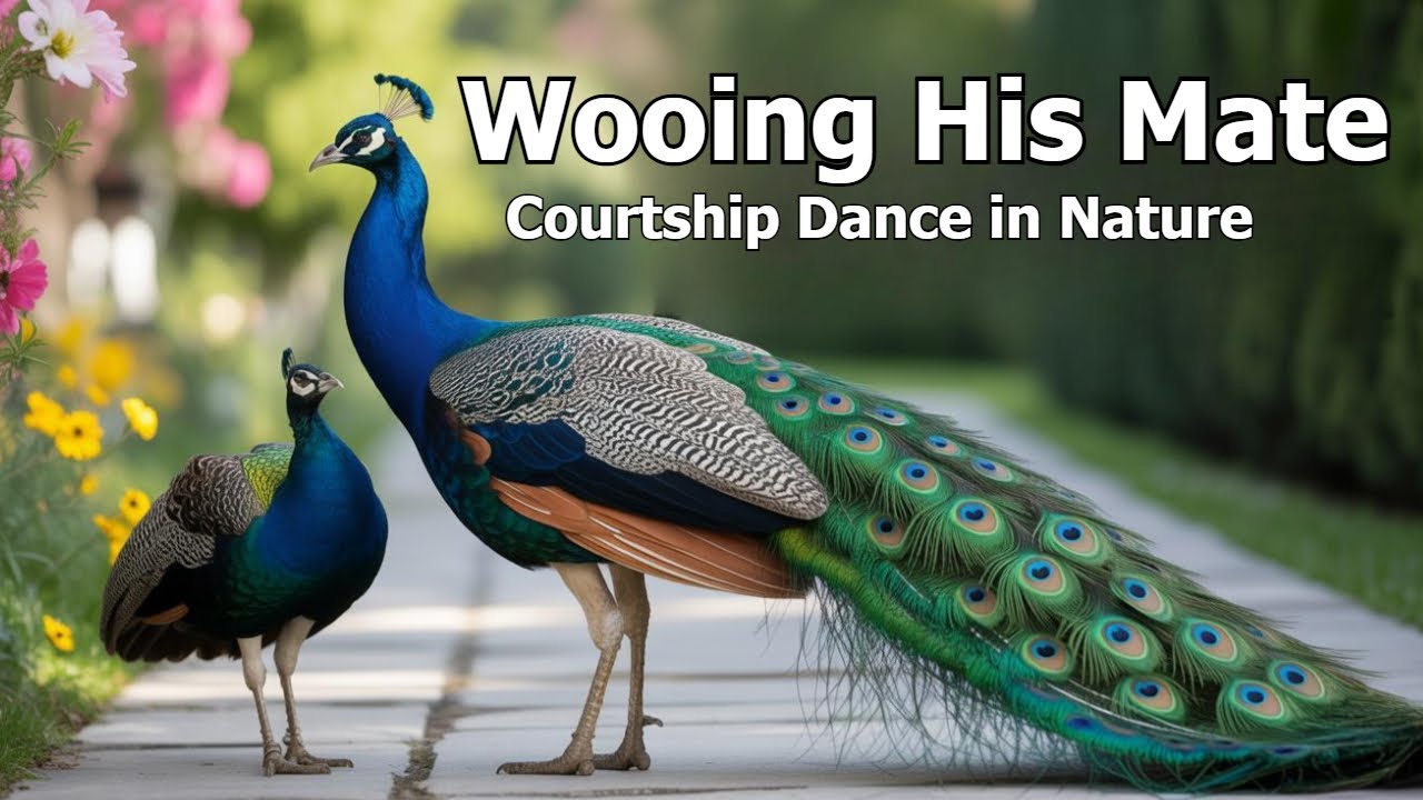 Wooing His Mate | The Most Extravagant Courtship Dance in Nature - YouTube