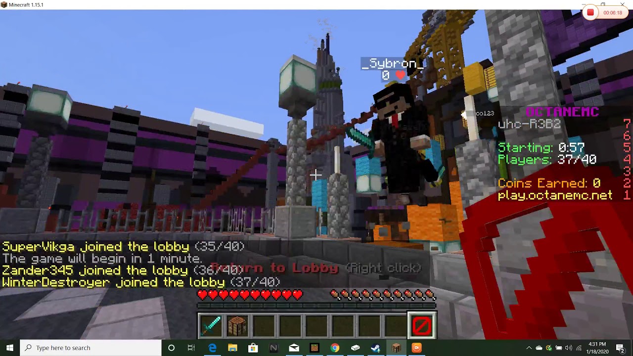 minecraft server- randomizer - YouTube