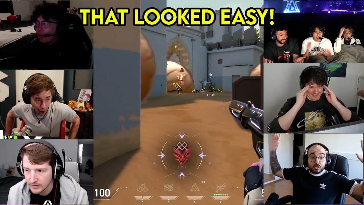 Valorant Streamers Reacts To T1 Meteor Insane ACE Against EDG In VCT ...