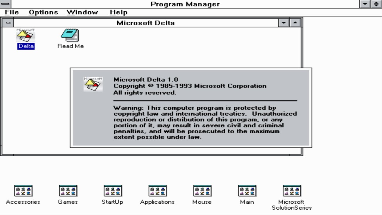 Microsoft Delta 1.0 - YouTube