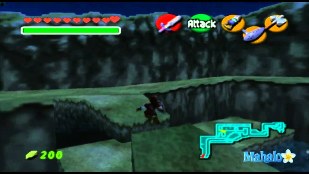 Legend of Zelda: Ocarina of Time Walkthrough - Zora's Fountain - YouTube