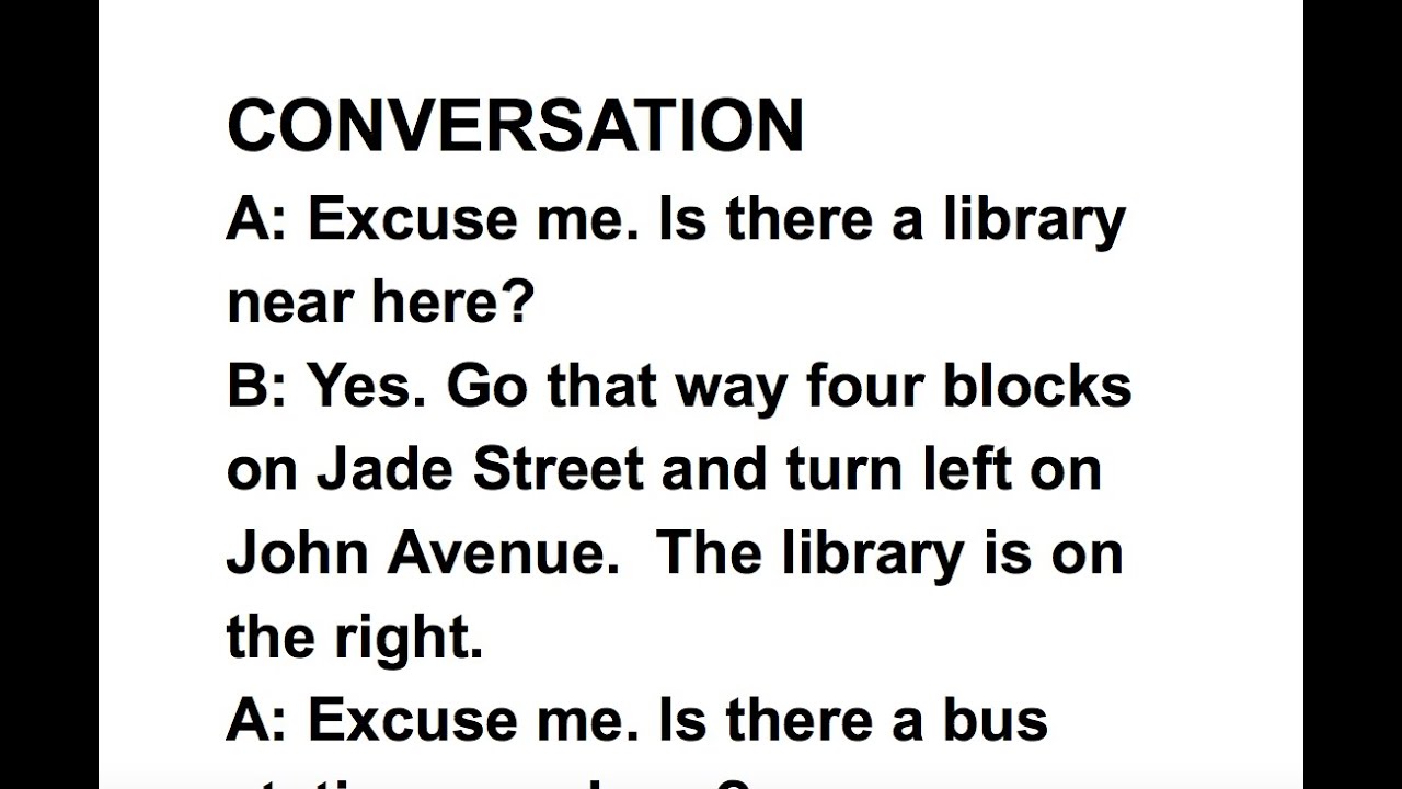 CONVERSATION IS THERE A LIBRARY NEAR HERE YouTube conversation-is-there-a-library-near-here-youtube