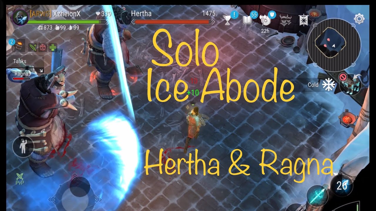 Frostborn Ice Abode Solo Part II (Hertha & Ragna) - YouTube