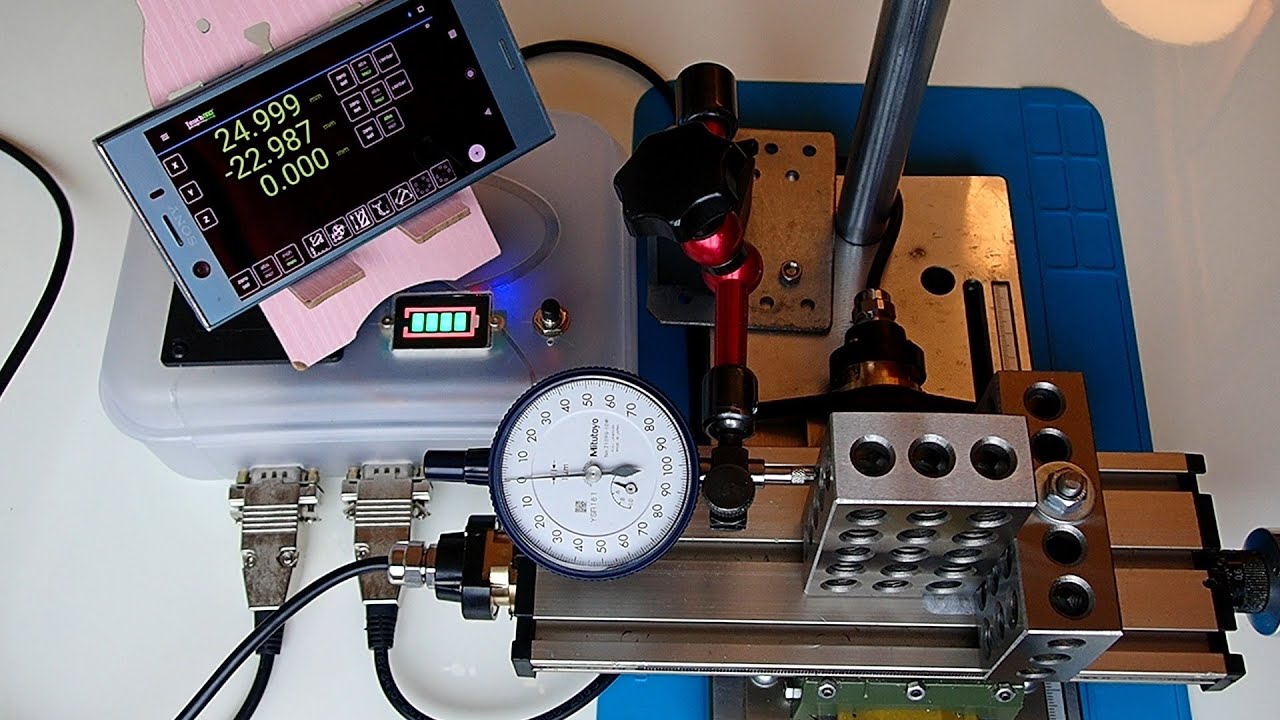 Quasi DRO - Digital Dial for Quasi Milling Machine. Proxxon and ...