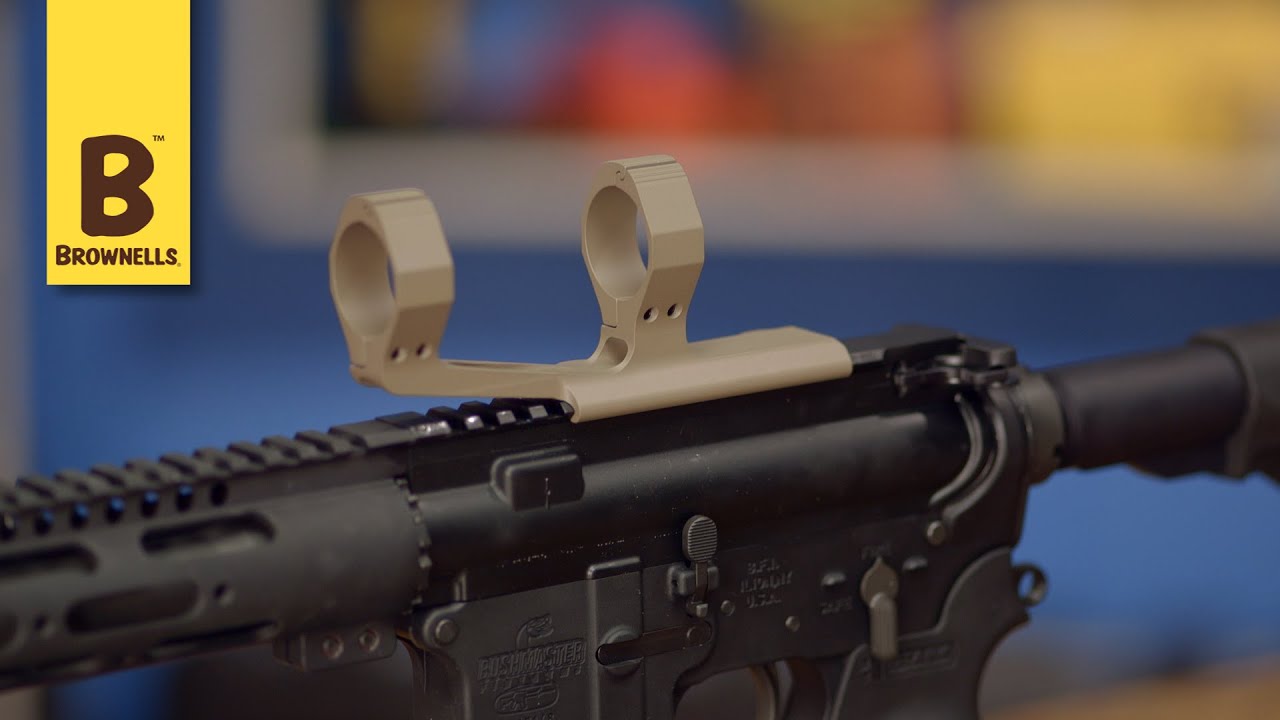 Aero Precision Ultralight SPR Scope Mounts - YouTube