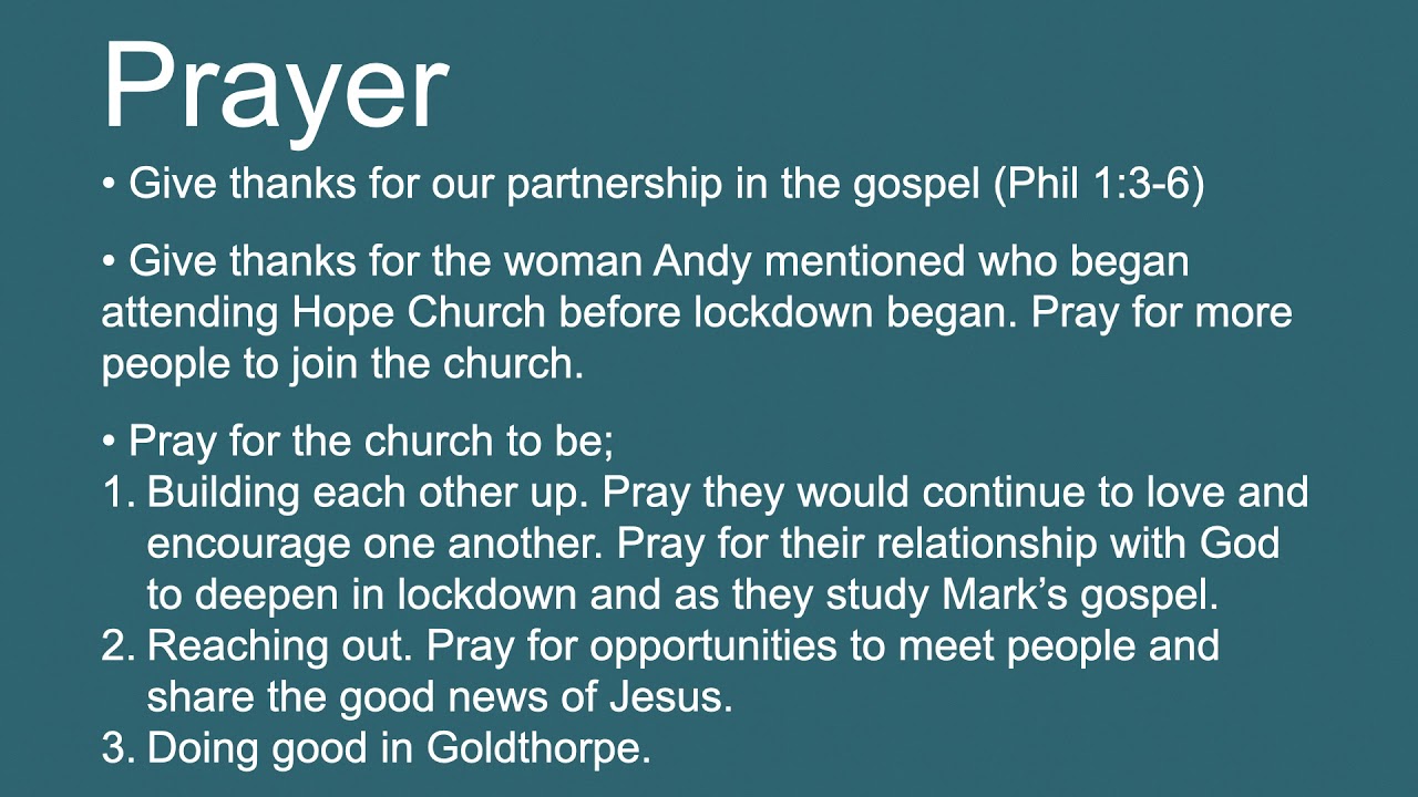 Prayer points - YouTube