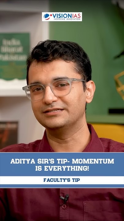 Aditya Sir's Tip- Momentum is Everything! - YouTube