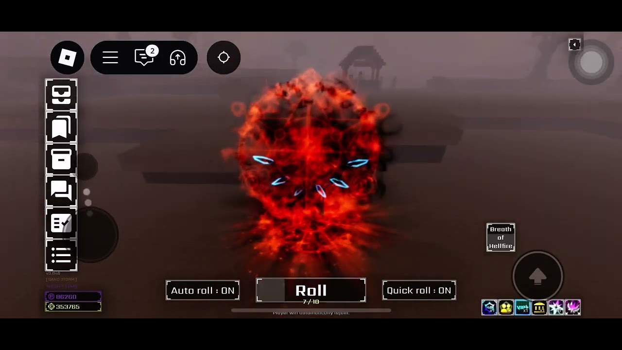Hades skill showcase in sol rng - YouTube