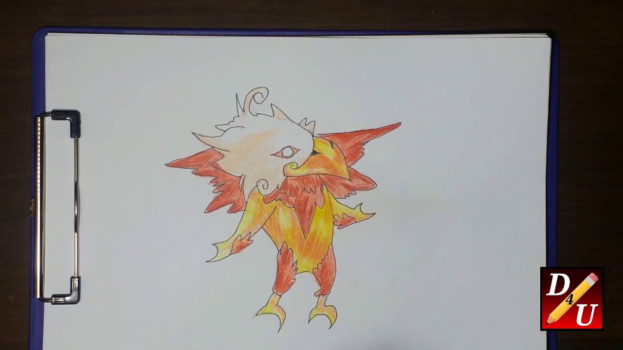 How To Draw Garuda / Cara Menggambar Garuda - YouTube