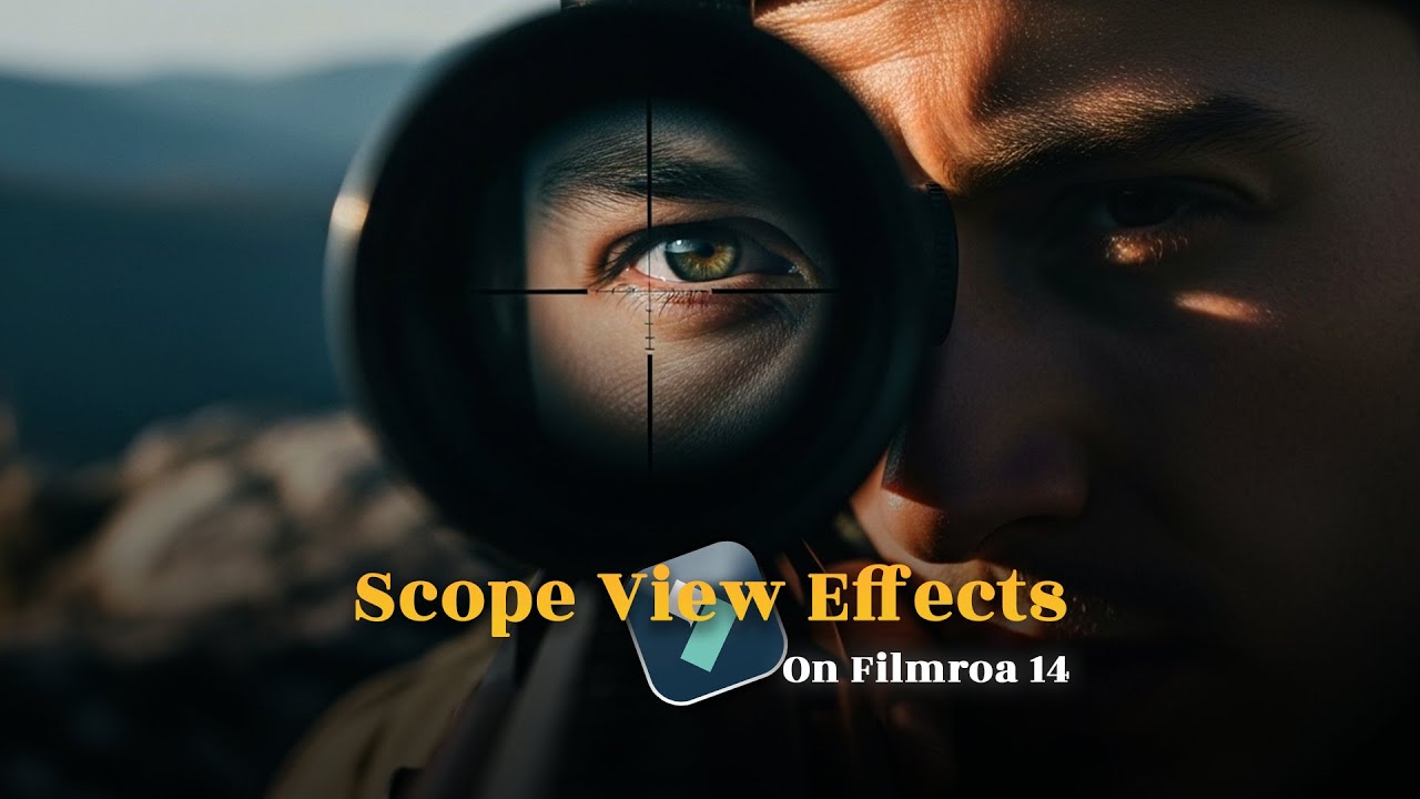 How To Make Scope View Effects On Filmora 14 - YouTube