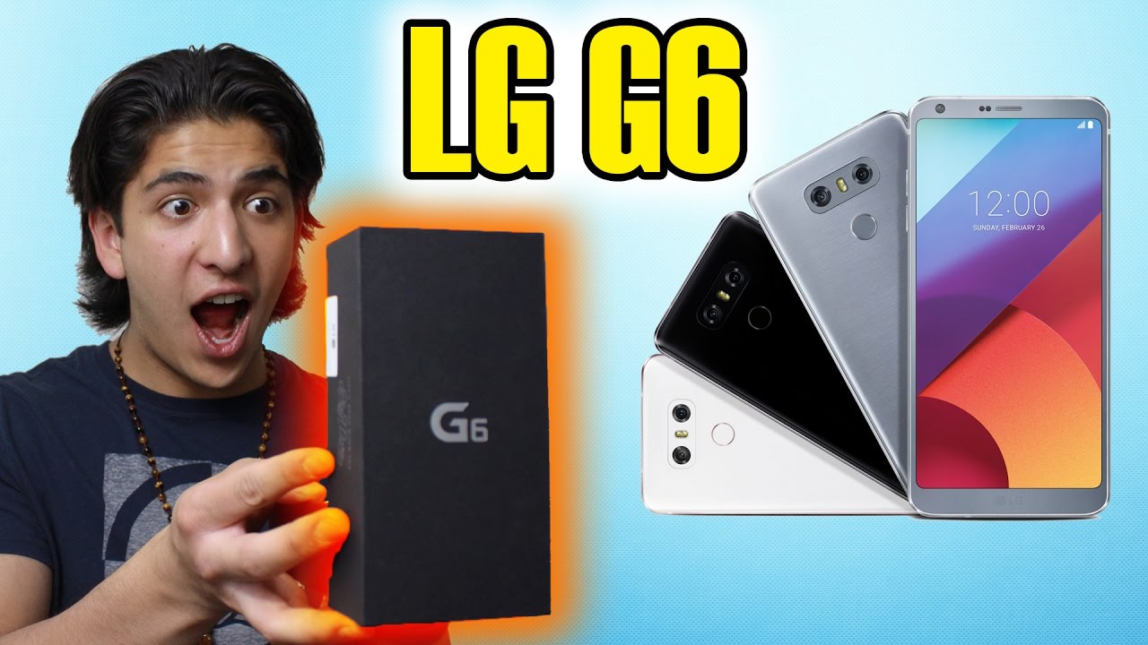 UNBOXING DEL LG G6 - EL MEJOR #LGG6MX - YouTube