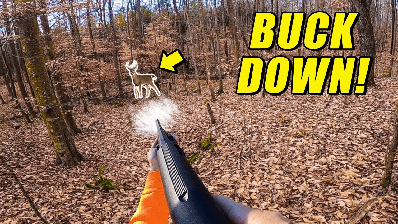 DEER DRIVE & Duck Hunting (BIG BUCK DOWN!) - YouTube