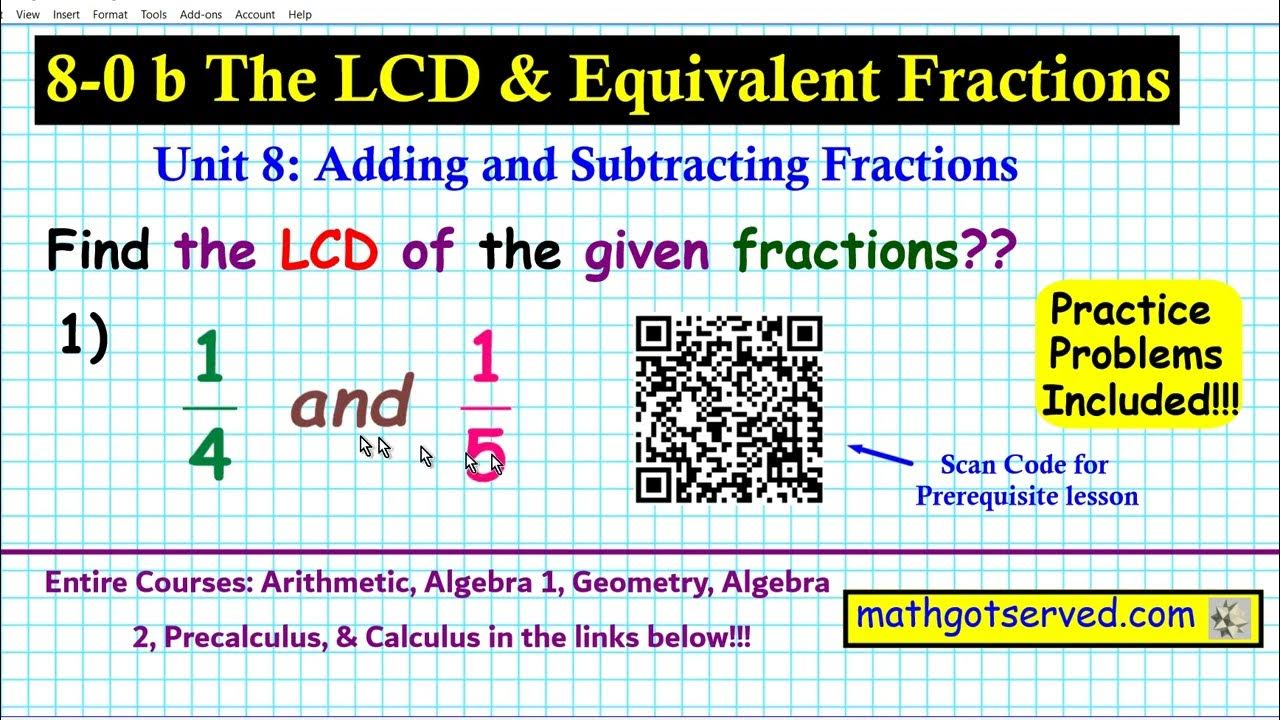 8 0 B Learn How To Find The LCD Least Common Denominator Mathgotserved 8-0-b-learn-how-to-find-the-lcd-least-common-denominator-mathgotserved