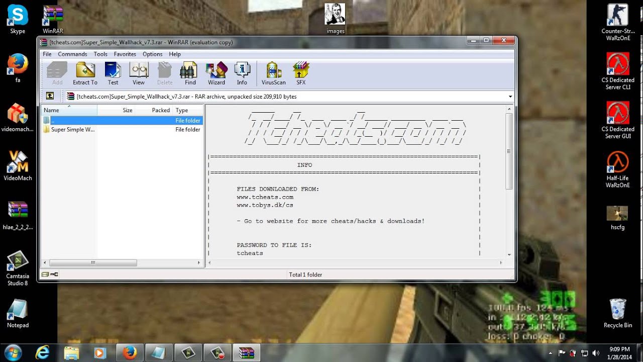 how to make wallhack in cs 1.6. 100% working. - YouTube
