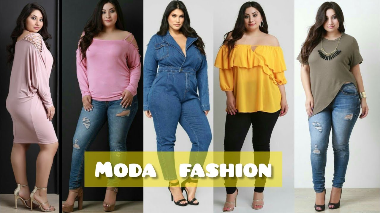 MODA BONITAS PARA MUJERES DE TALLA GRANDE O DE SOBREPESO MODA FASHION ...