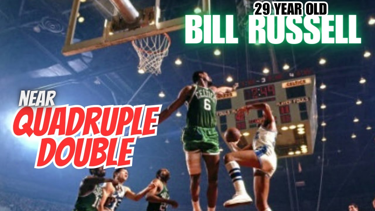 Bill Russell vs. Lakers | True Highlights (Offense, Defense, Missed ...