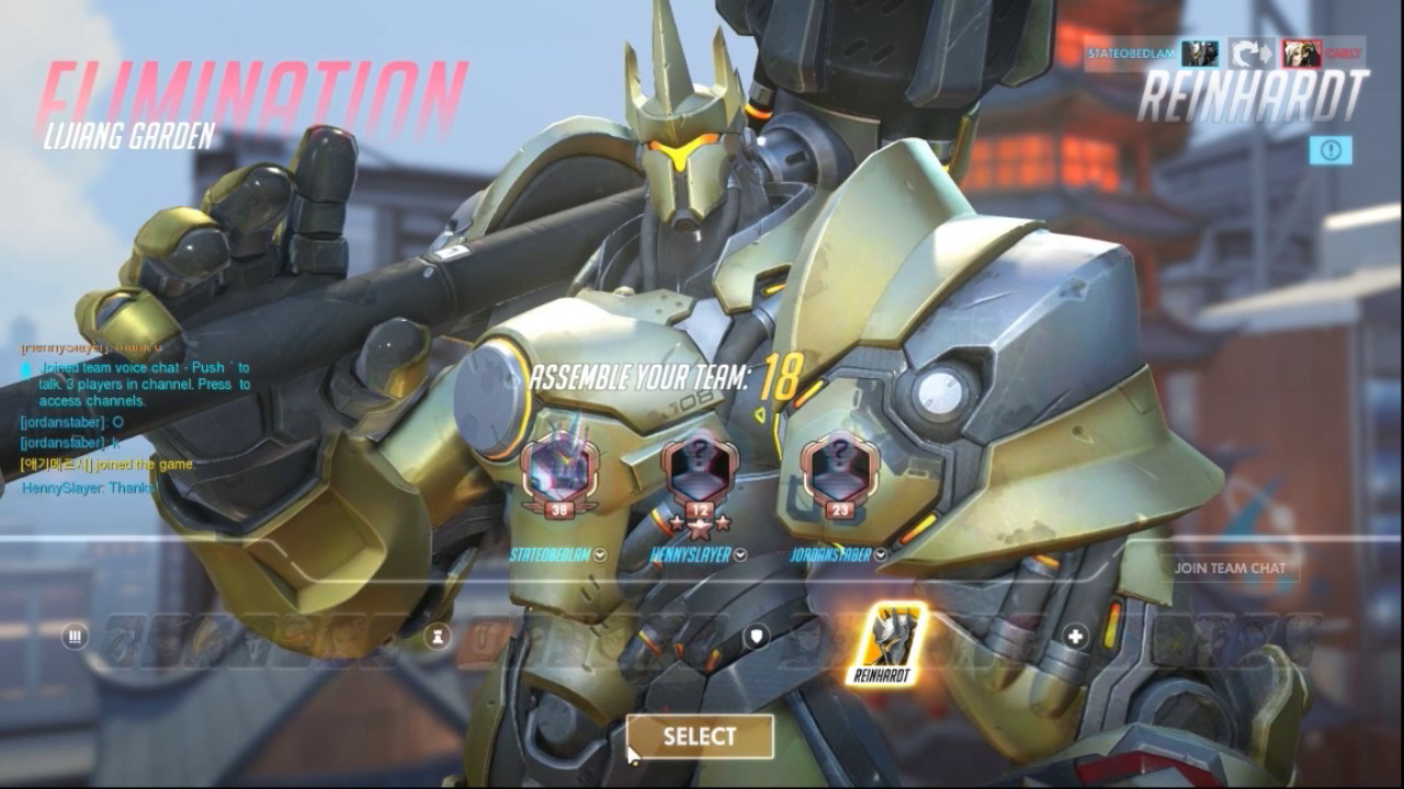 Hide and Seek Rein vs Mercy - Overwatch - July 23 2017 - YouTube