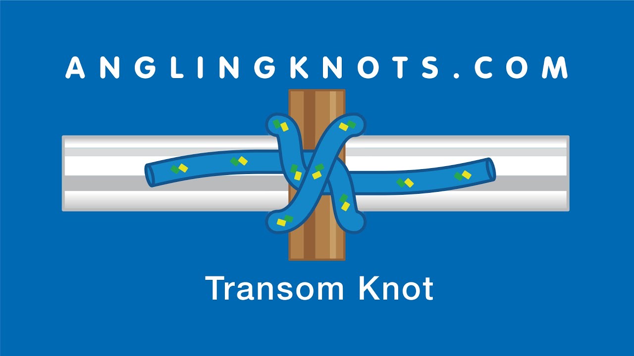 How To Tie The Transom Knot - YouTube
