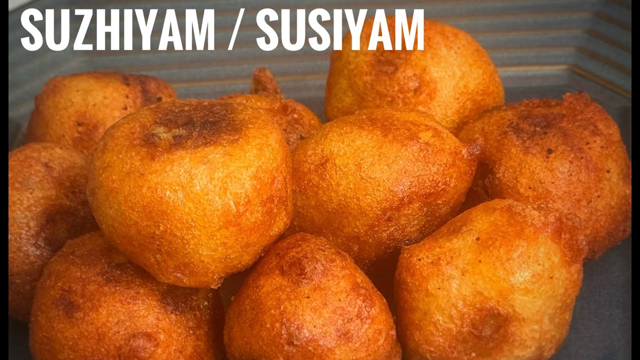 Crispy suzhiyam recipe | susiyam recipe | sweet recipes - YouTube