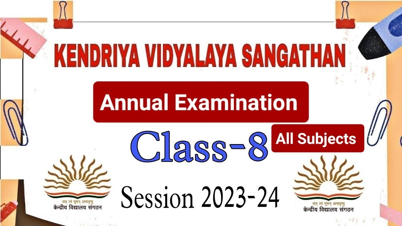 Class-8 Syllabus / Annual Exam / Session 2023-24 /All Subjects SPLIT-UP ...