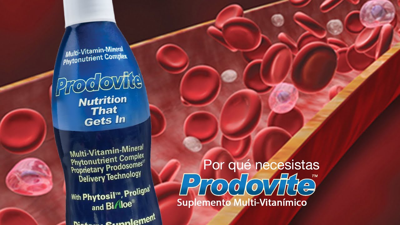 Por qué nececistas Prodovite Suplemento Multivitamínico? - YouTube