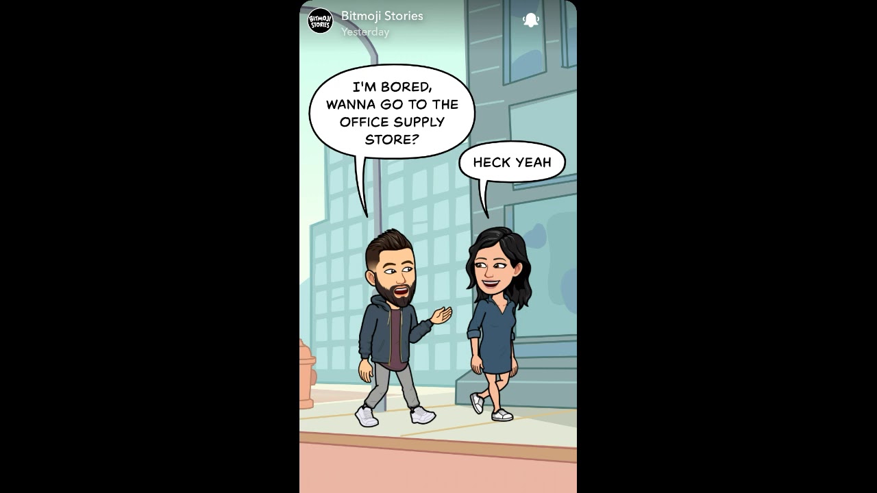 Bitmoji story | office supplies store | Bitmoji stories , bitmoji ...