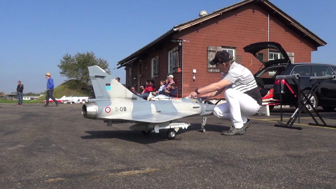 Dassault Mirage 2000 RC Jet Turbine Scale Model with Afterburn Effects ...