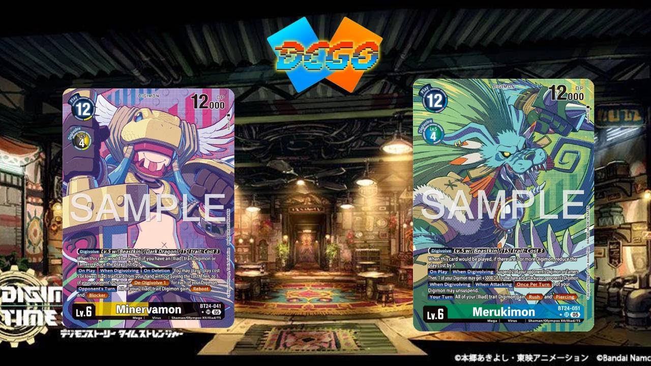 DCGO| Central Town Deck |BT24| Meruki y Minerva Deck | Digimon TCG ...