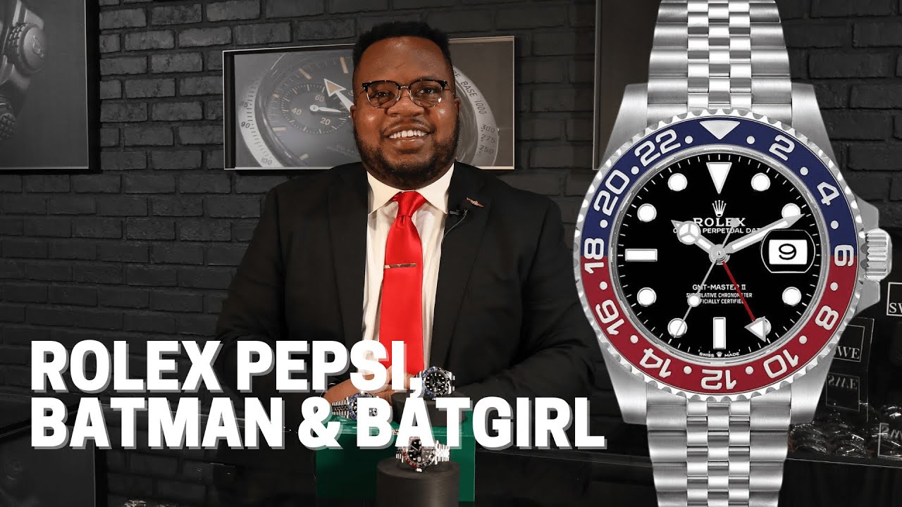 Rolex GMT Master II Pepsi, Batman & Batgirl: Which One Suits Your Style ...