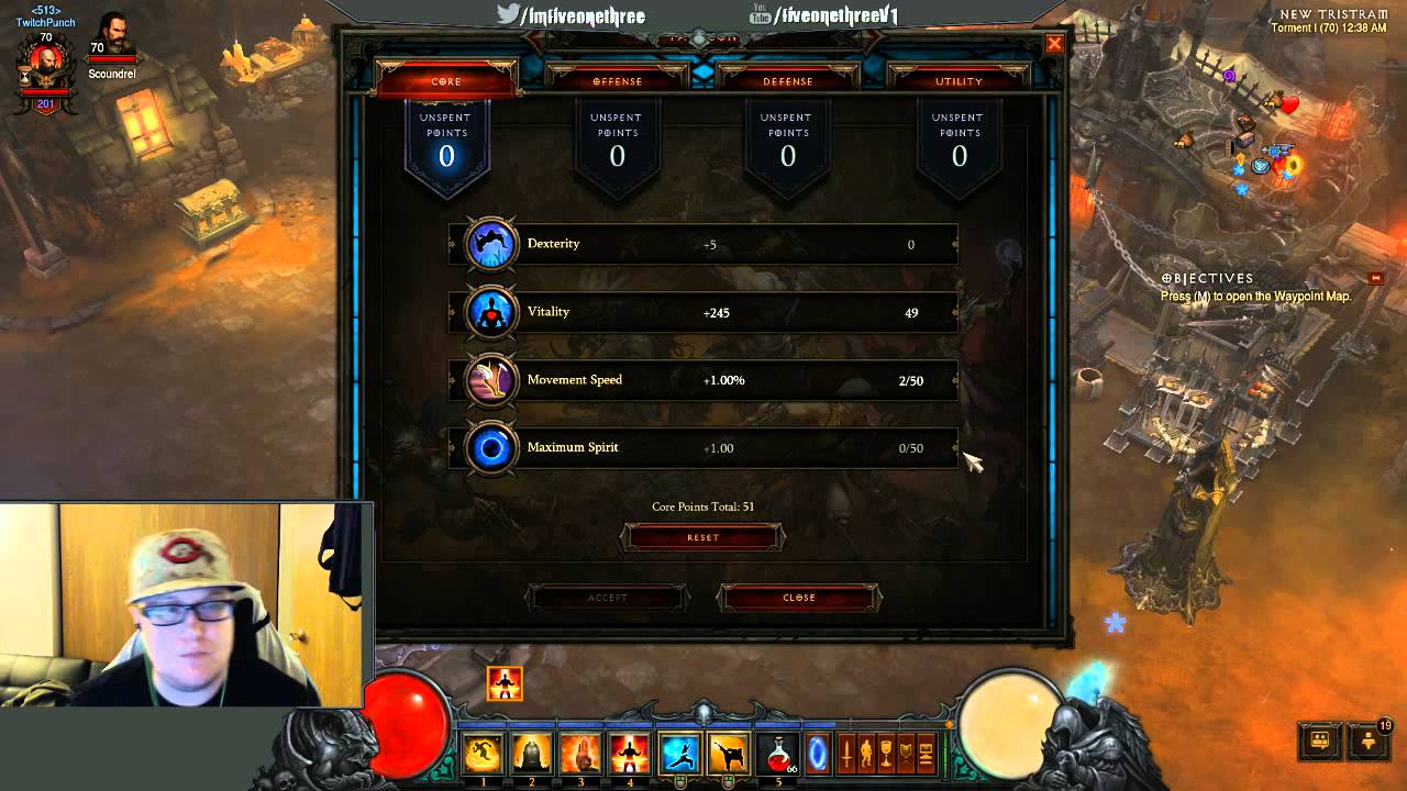 Diablo 3 Reaper Of Souls Stun Lock Monk Level 70 Gear\Skills - YouTube
