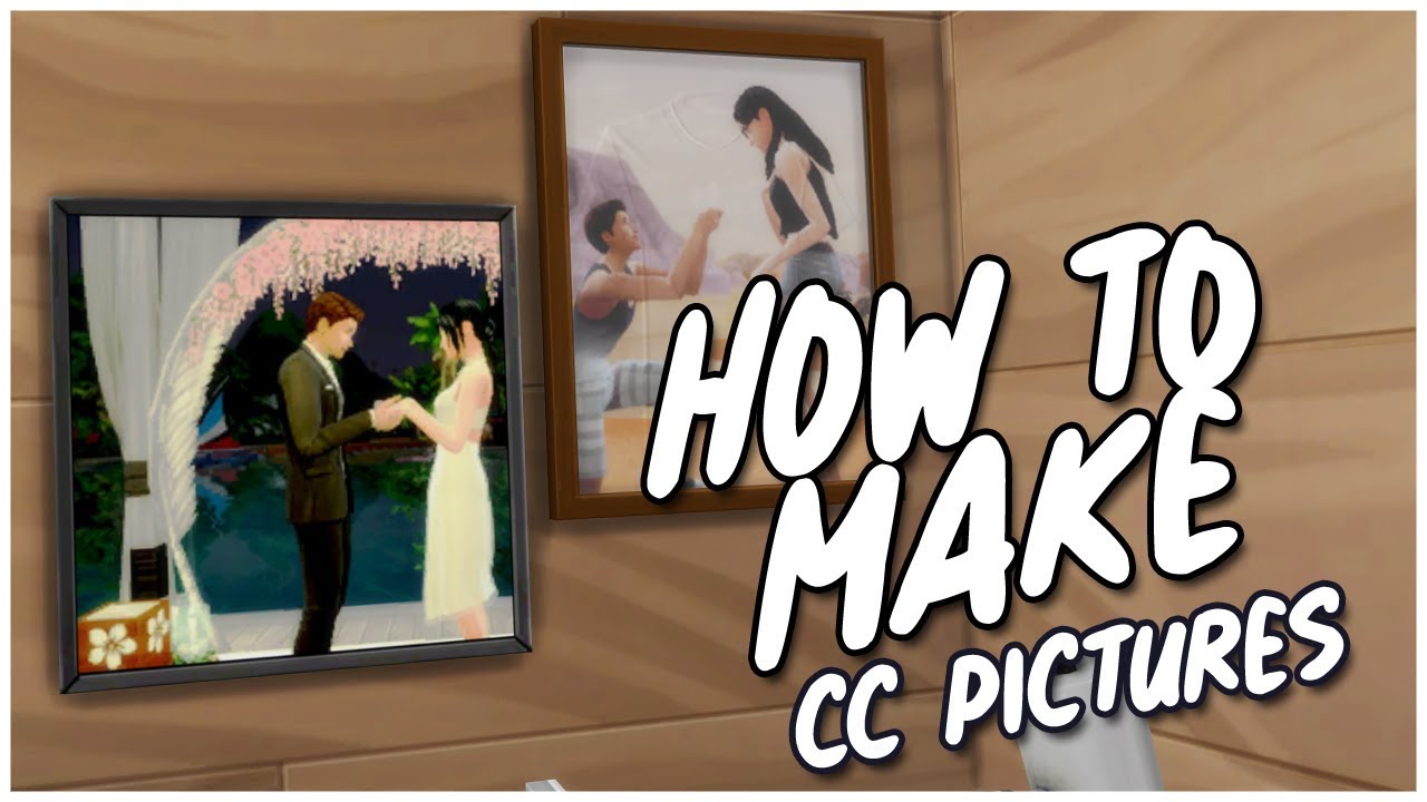 How To | Make CC Pictures (from Screenshots) - YouTube