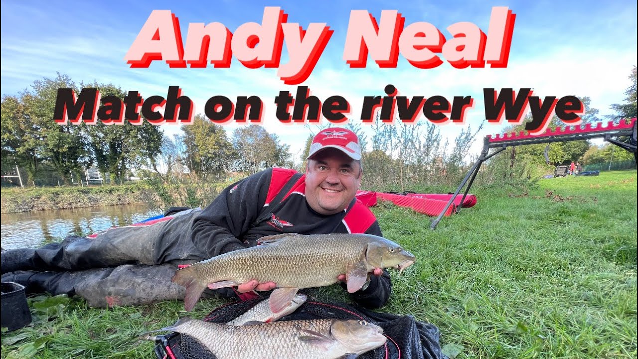 Andy Neal fishing a match on the River Wye. - YouTube