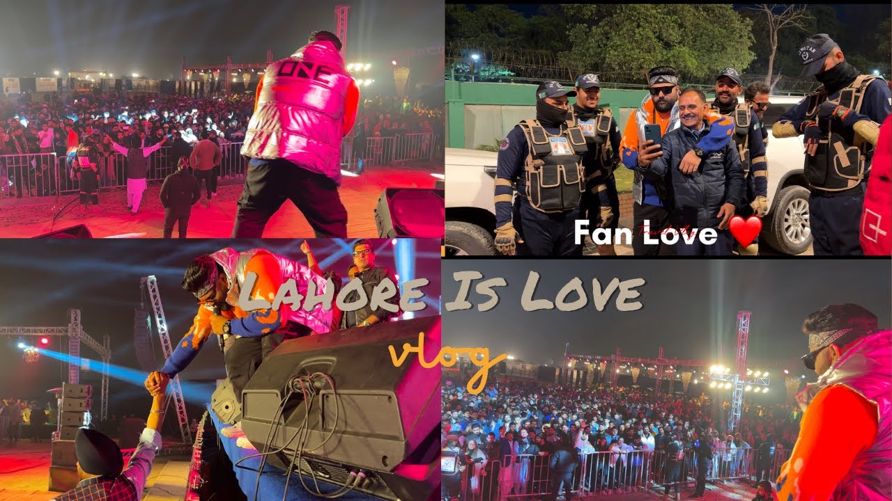 First live performance Lahore main 😍 Lahore Lahore a Love you 😎 - YouTube