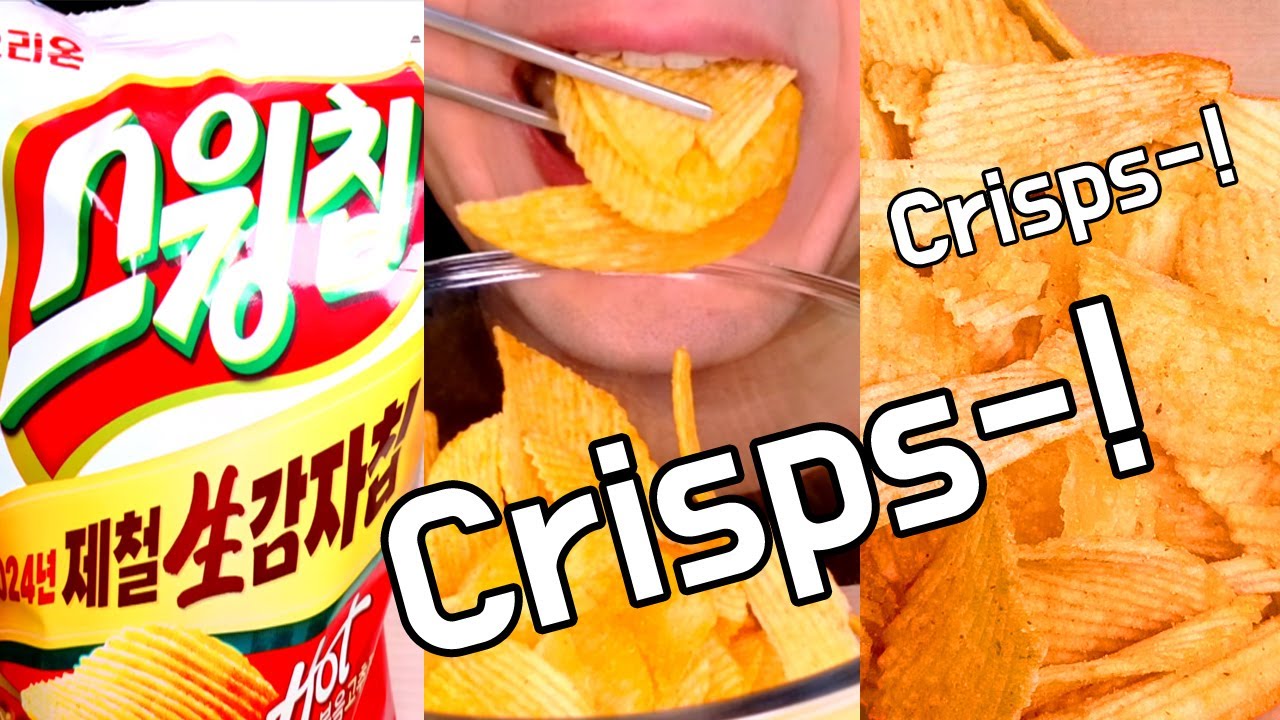 [K-Sncak] Swing Potato Hot Pepper ㅣ MUKBANG ㅣ COOKING ㅣ YumYum ASMR ...