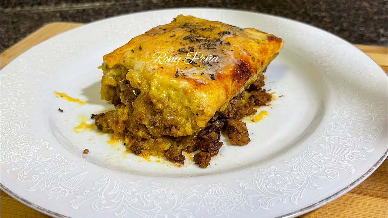 PASTELÓN DE PLÁTANO MADURO, AL ESTILO DOMINICANO 🇩🇴 - YouTube