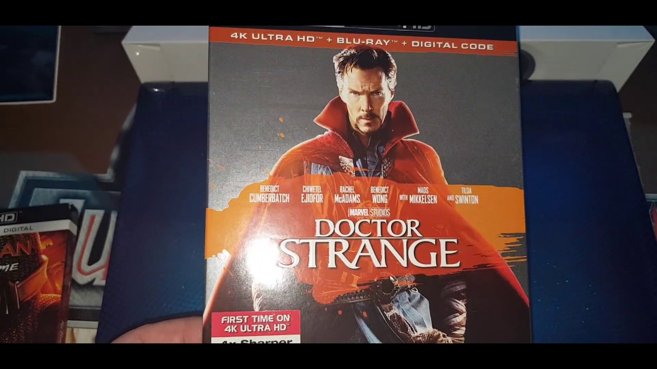 DOCTOR STRANGE 4K ULTRA HD BLU-RAY UNBOXING + MENU - YouTube